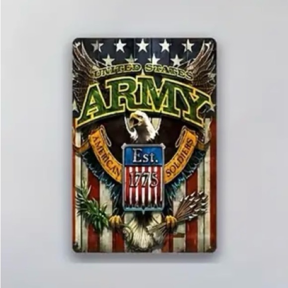 Wall Decor | Us Army Metal Sign 8 X 11 | Poshmark